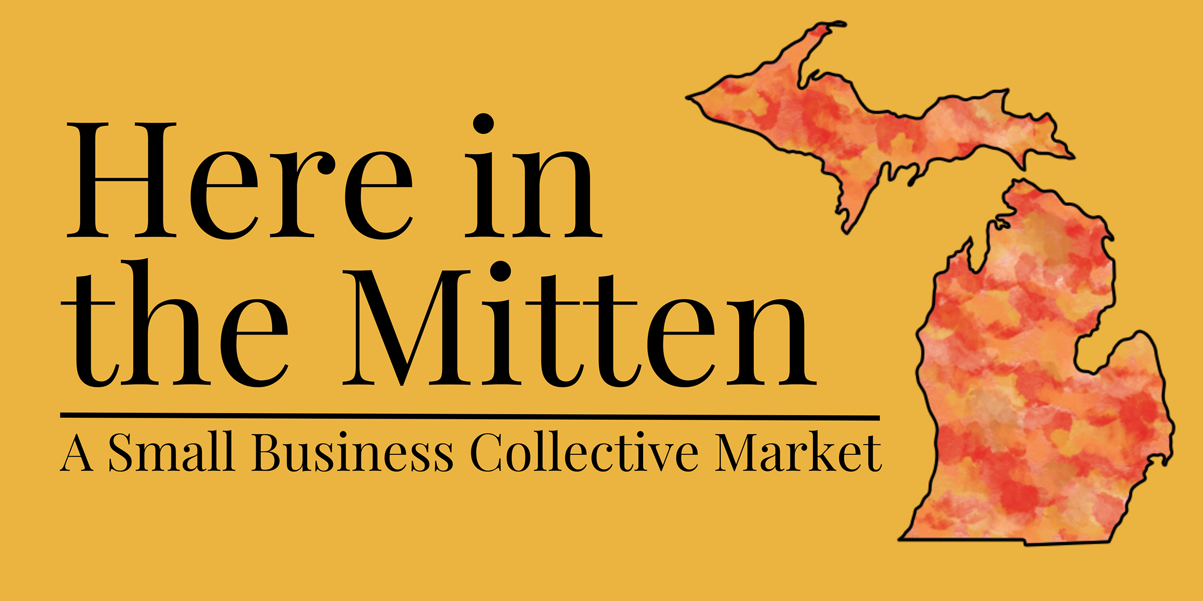Here in the Mitten logo